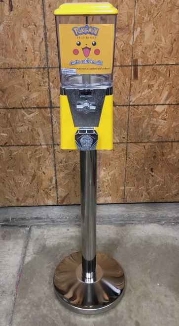 NEW Designer Stainless Candy Gumball Vending Machine Stand Northwestern ...