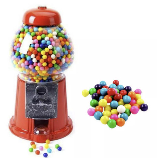 Carousel King Size Antique Style Gumball Machine with Stand and Free ...