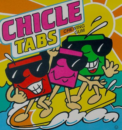 CHICLETS CHEWING GUM, 5LBS Chicle Chew Tab Gum