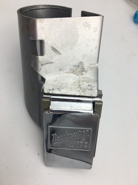 Chrome Northwestern Flapper Door Chute Cover