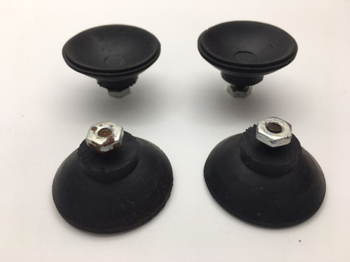 Set of 4 Suction Cup Feet for Vending Machines Original NOS