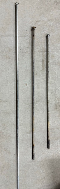 Victor Vending Center Rod 5/16-18 Thread Long Carriage Bolt 3 Sizes to ...