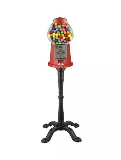 Carousel King Size Antique Style Gumball Machine with Stand and Free ...