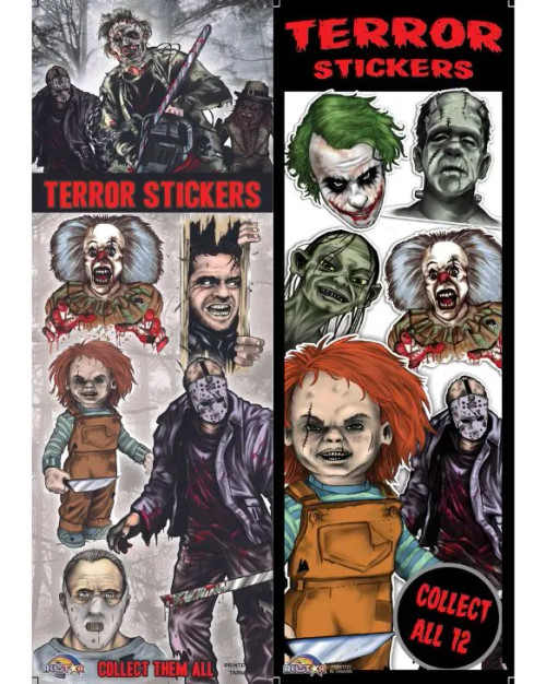 Terror Stickers 300 Count in Folders