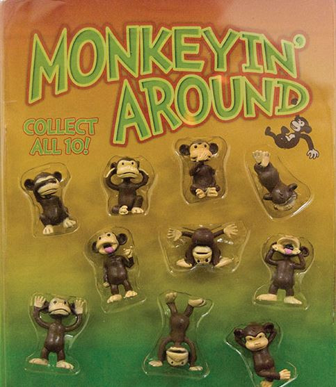 Monkey 250 Capsuled Monkeys in 1.1" Acorn Capsules