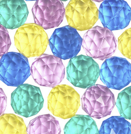 32mm Balls (1.25in) Diamond Cut Hi-Bounce Ball Mix (100pcs)