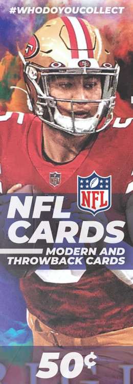 NFL Football Trading Cards in Folders for Flat Vend Machines with free ...