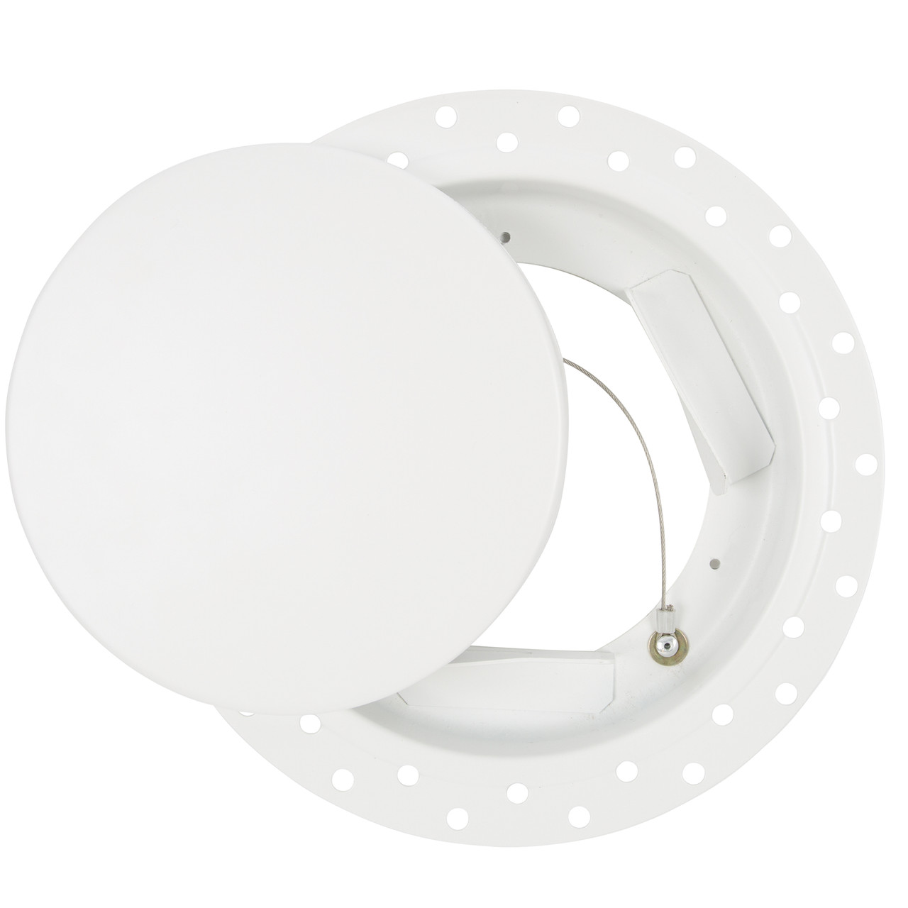 Wallo APR-M300PF 11.8" (300mm) Diameter Metal Ceiling Circular Round ...