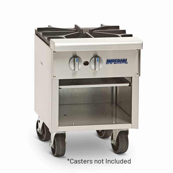 Imperial ISPA-18 Pro Series 18" Gas Stock Pot Range, (1) Burner, 90,000 BTU