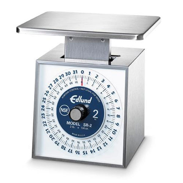 Edlund SR-2 32 oz. x 1/4 oz. Dial Type Portion Scale - Ford Hotel Supply