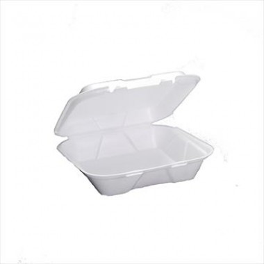 Genpak SN200VW 9" x 9" Hinged Takeout Container - 200/Case - Ford Hotel ...
