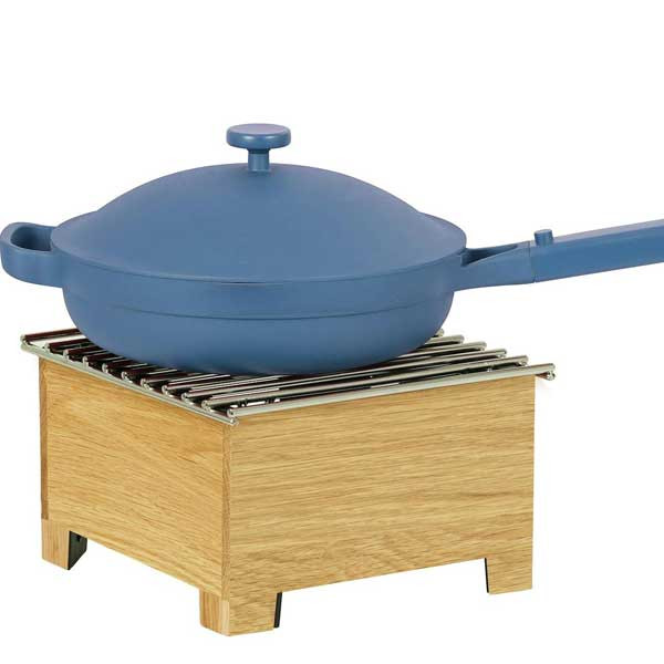 Cal-Mil 23145-21 Sydney Chafer Alternative 10.5" x 10.5" x 5.5"H, Oak ...