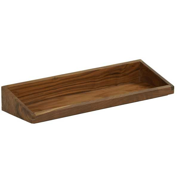 Cal-Mil 23442-620-78 Angled Tray Box 6" x 10" x 3"H, Walnut - Ford ...