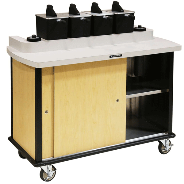 Lakeside 70410 Condi-Express Condiment Cart, SS