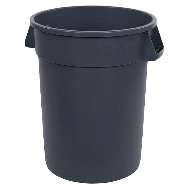 Carlisle 84103223 Bronco 32 Gallon Gray Waste Container