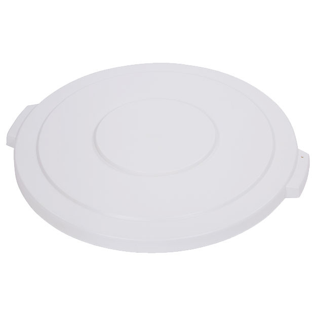 Carlisle 34104502 Bronco 44 Gallon White Waste Container Lid - Ford ...