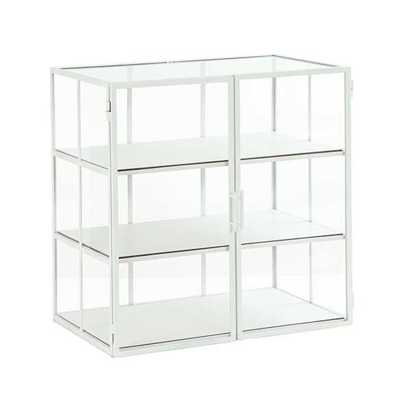 Cal-Mil 22116-15 Juno 26-1/2" x 17" x 26-3/4"H Acrylic & Steel Display ...