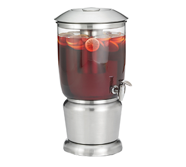 Tablecraft 75 Upscale 2.5 gal. Beverage Dispenser, Infusion/Ice Chamber ...