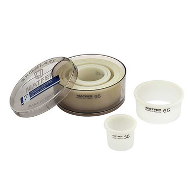 Matfer Bourgeat 150104 Exoglass Pastry Cutter, Round - 7/Set - Ford ...