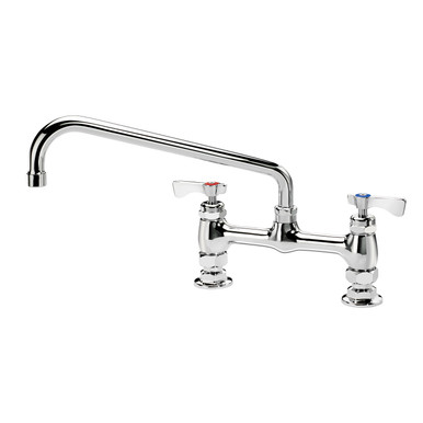 Krowne 15-812L Royal Series Deck Mount 12" Faucet - Ford Hotel Supply