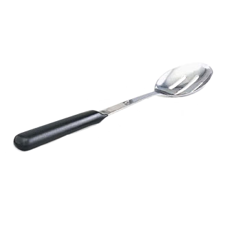 Vollrath 46919 Kool-Touch 12" Slotted Serving Spoon - Ford Hotel Supply