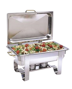 ABC CDD-1 Full Size 8 Qt. Stainless Steel Deluxe Chafer - Ford Hotel Supply