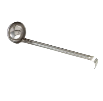 Vollrath 46814 4 oz. Stainless Steel Ladle - Ford Hotel Supply