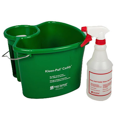 San Jamar KP500 Kleen-Pail Caddy - Ford Hotel Supply