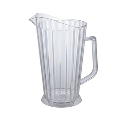 Winco WPCB-60 60 oz. Beer Pitcher, Clear Plastic