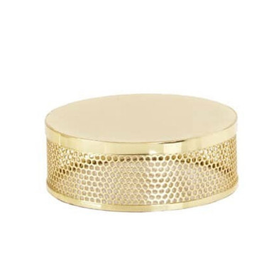 Cal-Mil 22916-3-116 Monaco Collection 7-1/2" dia. x 3"H Round Display ...