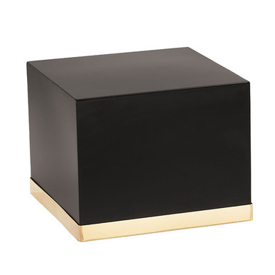 Cal-Mil 22127-11-116 Monaco Collection 14" x 11"H Cube Riser, Black ...