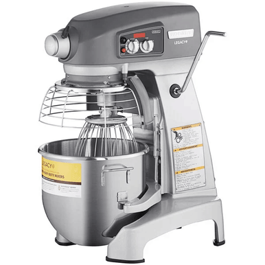 Hobart HL200-1STD Legacy 20 qt. Stand Mixer w/ Beater, Spiral Dough Arm ...