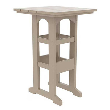 Plantation Prestige 3212826-01 STD Durawood 28" x 26" Square Bar Table ...