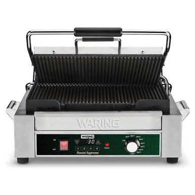 Waring WPG250TX Panini Supremo Large Panini Grill w/Timer