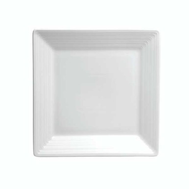 Oneida R4570000136S Botticelli 8-1/2" Square Dish, Porcelain, Bright ...