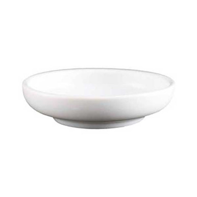 Vertex ARG-D37 Market Buffet 2 oz. Dip Dish, China, Bright White - 48/Case