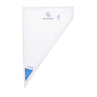 Matfer 165015 12" Disposable Pastry Bags - 100/Roll