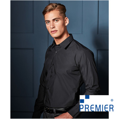 PR207 Premier Supreme Poplin Long Sleeve Shirt | Kit-You-Out
