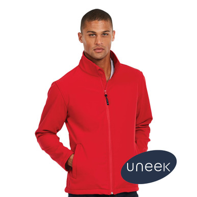 Uneek UC612 Classic Full Zip Softshell Jacket | Custom Embroidery ...