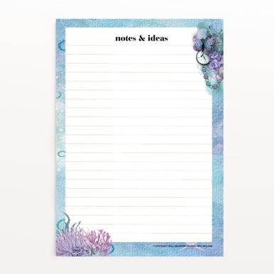 Wild Floral A5 Notepad