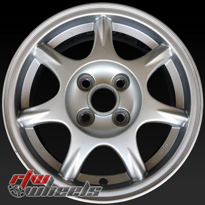 14" Mazda Miata oem wheels for sale 1994-1997 Silver stock rims