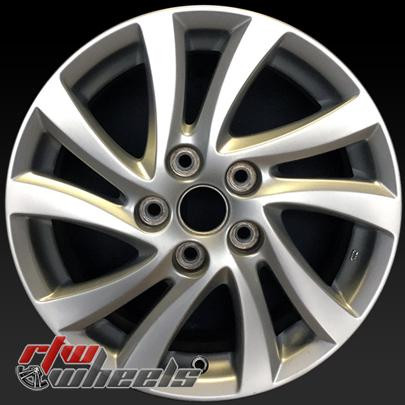 16" Mazda 3 oem wheels for sale 2012-2014 Silver stock rims