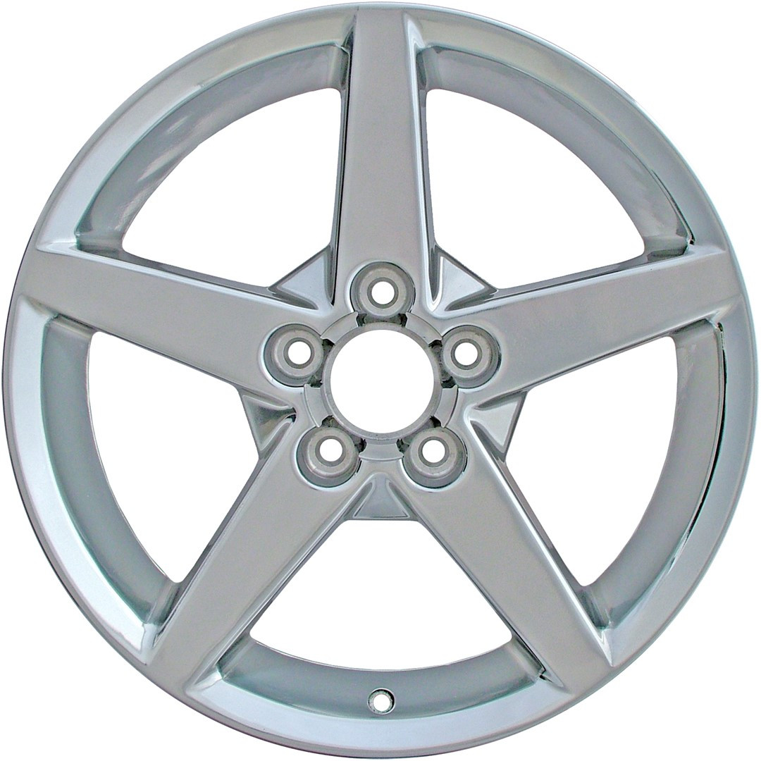 19"Chevy Corvette OEM Wheel Silver Rim Part 9596951