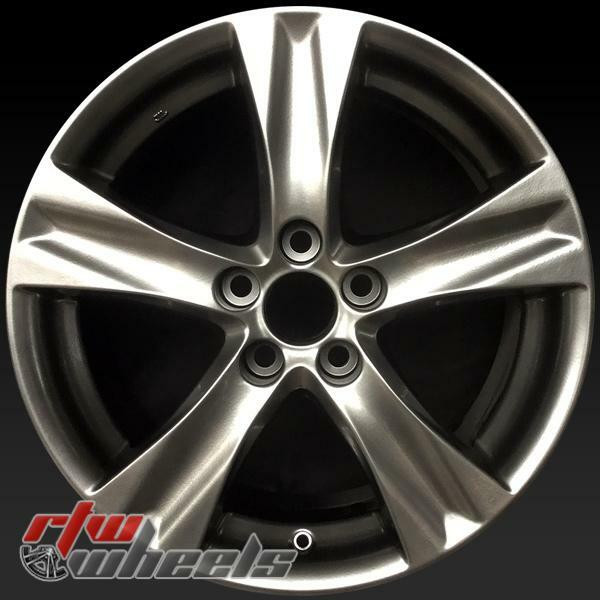 Lexus IS250 OEM wheels 2011-2013 18" Front Hypersilver rims 4261A53210 ...