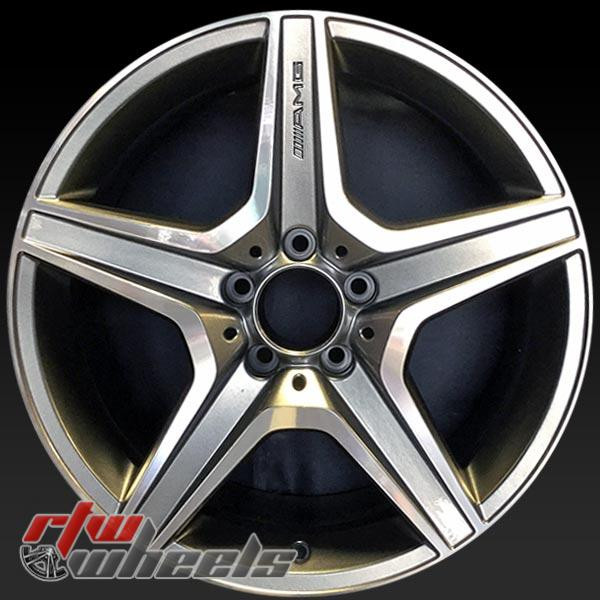 18" Mercedes C63 oem wheels for sale 2009-2015 Machined rims 85060