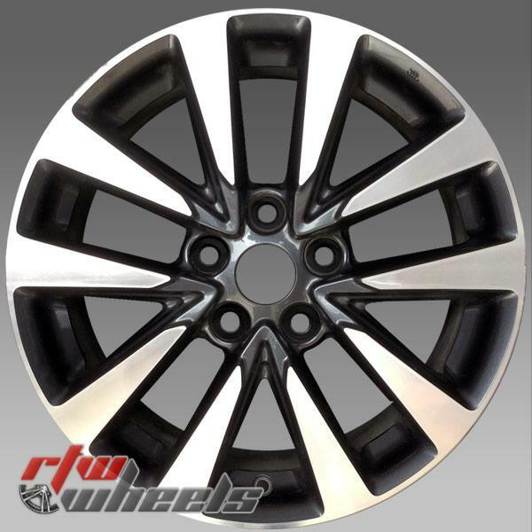 Nissan Altima OEM wheels 2016-2017 17" Machined Charcoal rims ...