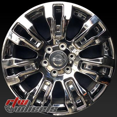 20" Nissan Titan oem wheels for sale 2017-2018 Black rims