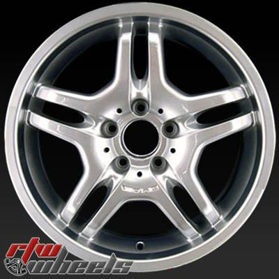18" Mercedes SL500 wheels for sale 04-06 Rear HyperSilver rims