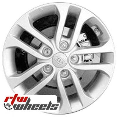 Kia Forte oem wheels 2011-2012 Silver rims