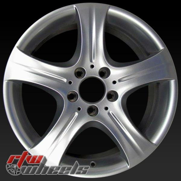 17" Mercedes C Class oem wheels for sale 12-14 Rear Silver rims